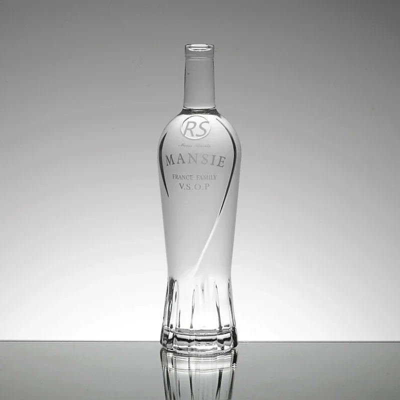 Botol Minuman Kaca 750ml Untuk Pembuat Botol Kaca Anggur Tequila Vodka ...