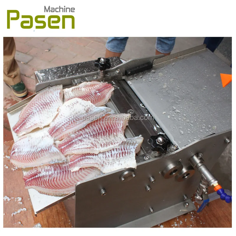 Efficient Peeling Skin off Salmon - Salmon Skinning Machine