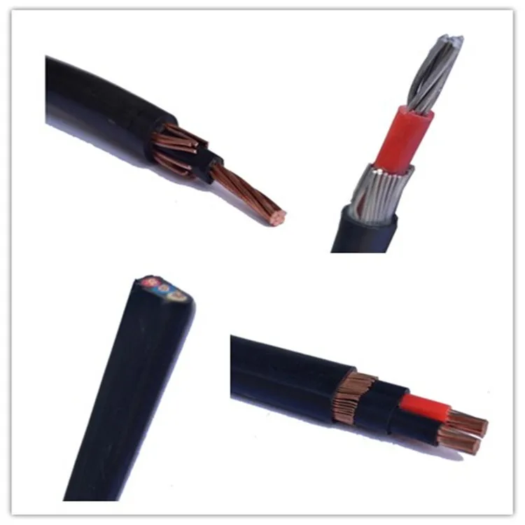 2 Core Aluminum/copper Conductor Concentric Cable Xlpe/pe Insulated ...