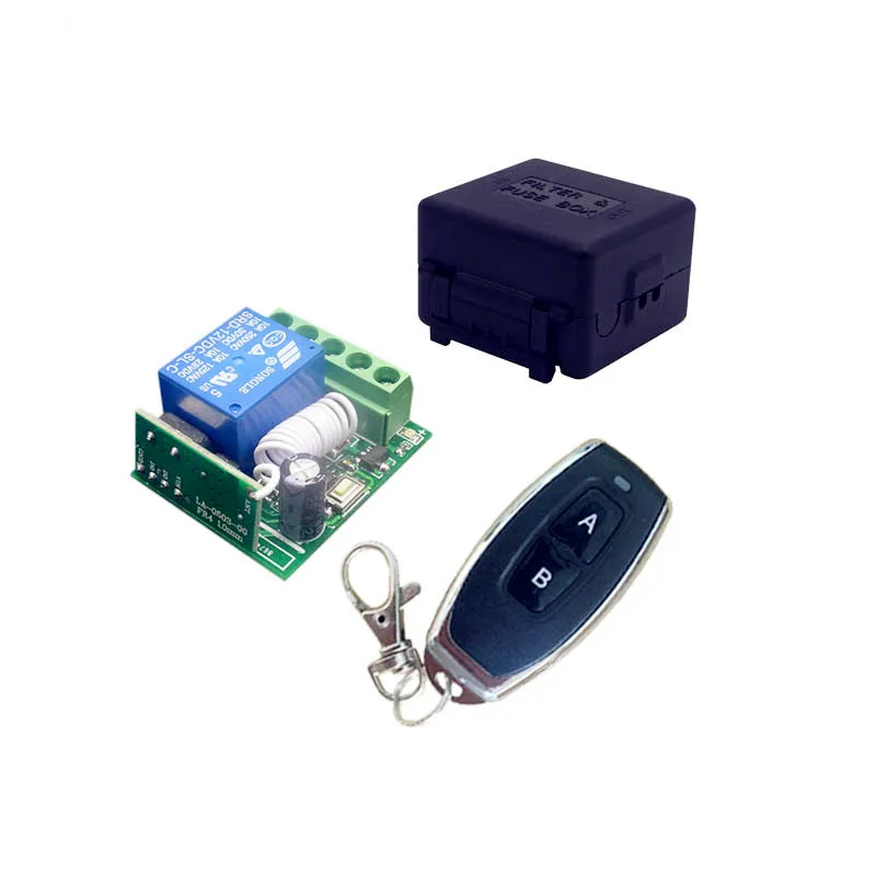 12v Single-channel Wireless Remote Control Switch Module - Buy Wireless ...