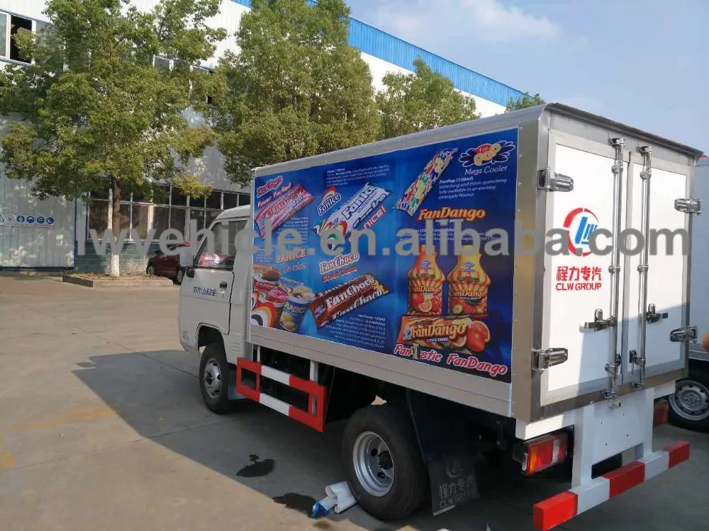 Good Price Refrigerated Truck Box Freezer Car Small Ice Cream Truck ...