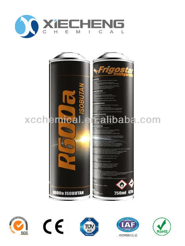 Lot Of 750ml/420gr R600a Refrigerant (12pcs) - Buy R600 Refrigerant ...