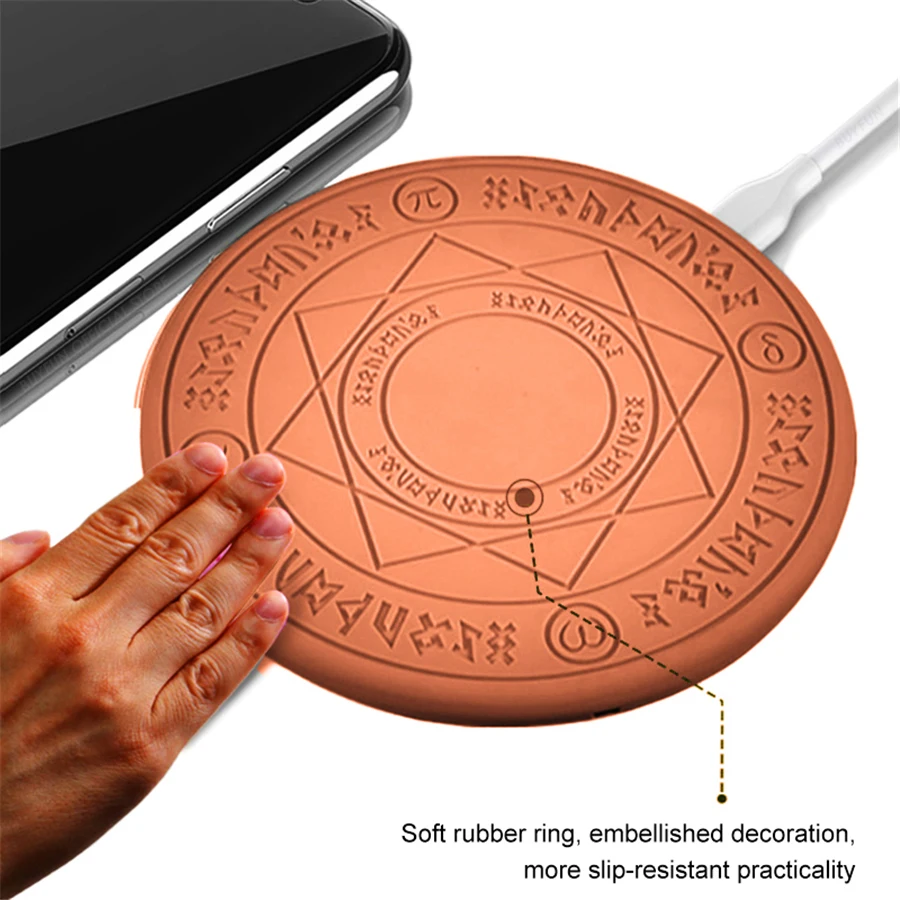 Universal Magic Circle Wireless Charger 10w Wireless Fast Quick ...
