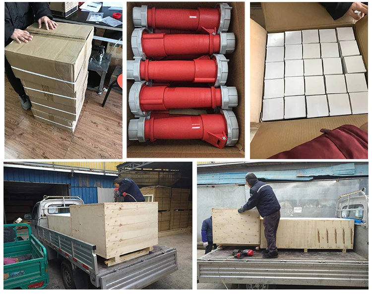 Hot Sale 32a 400v 4p Industrial Plug And Socket For Reefer Container ...