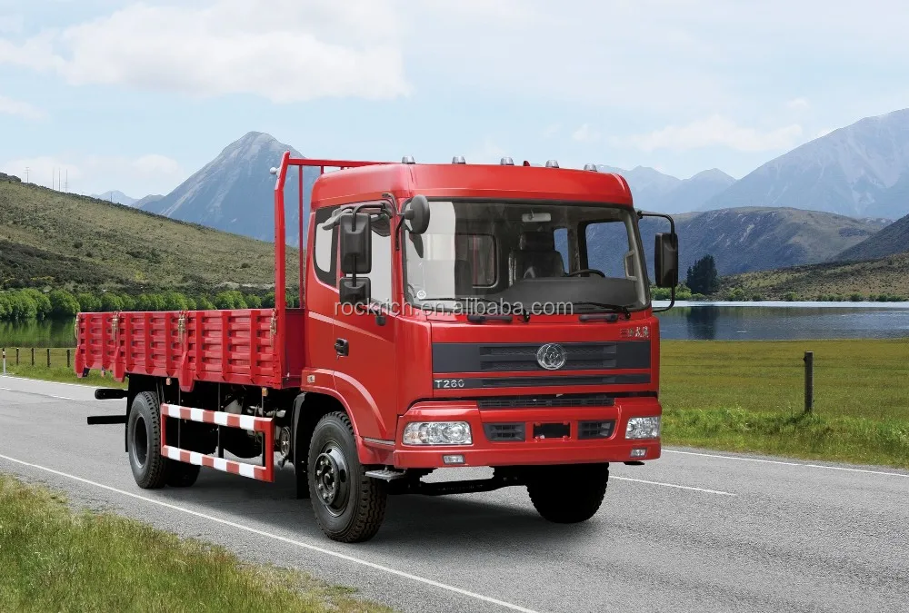 8 Ton Less Fuel Consumption RHD 6 Wheeler Cargo Truck
