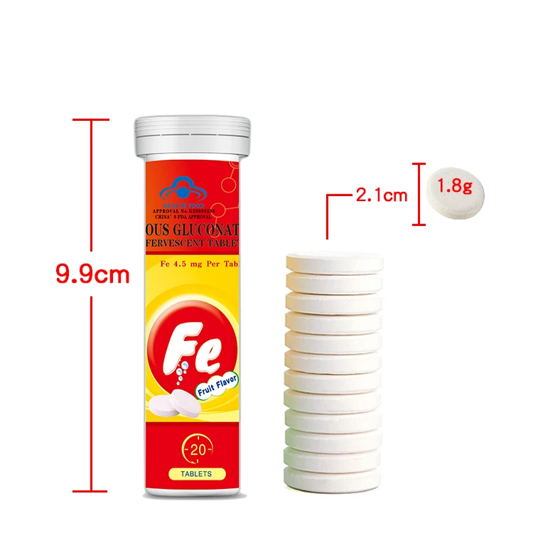 Herbal Diet Pill Fashion Fizzy Drink Mineral Supplement Iron ...