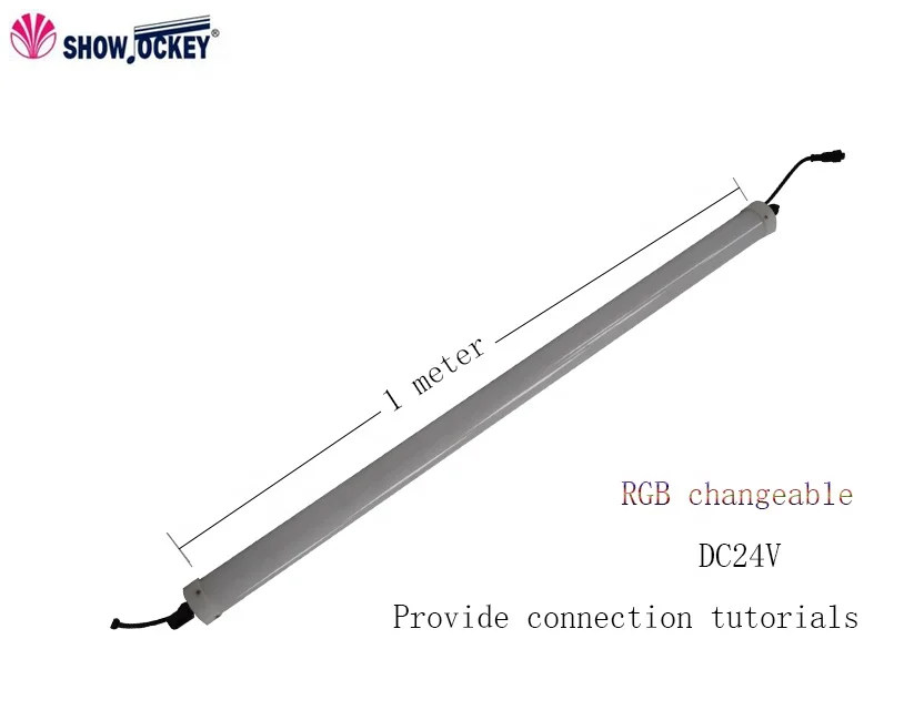 Wireless DMX LED Tube - RGB Pixel Lighting by Showjockey