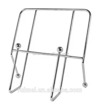 Adjustable Single Book Display Metal Book Holder Stand - Buy Single ...