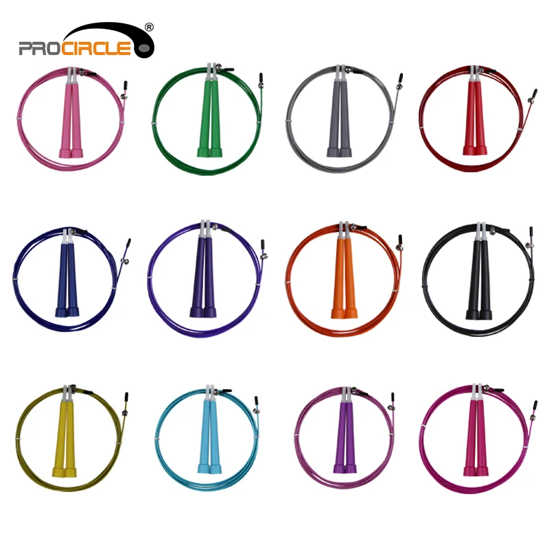 High Speed Skipping - PVC Coated Steel Wire Jump Rope