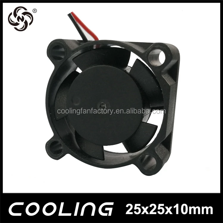 2510 Cooling Fan - 25x25x10mm, 5V DC, 1.44 CFM, 27.2 Dba
