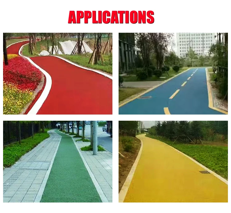 Hot Sale Asphalt Color Coating / Cold Mix Color Asphalt / Cold Mix ...