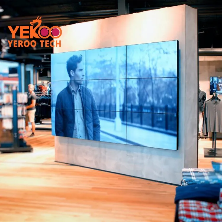 55 Inch 3x3 Lcd Video Wall Full Hd Video Wall For Meeting Room - Buy ...