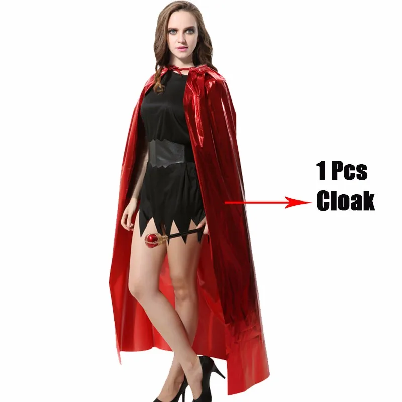 Halloween Prince Cloak Costume Cosplay King Costume Adult Men And Women ...