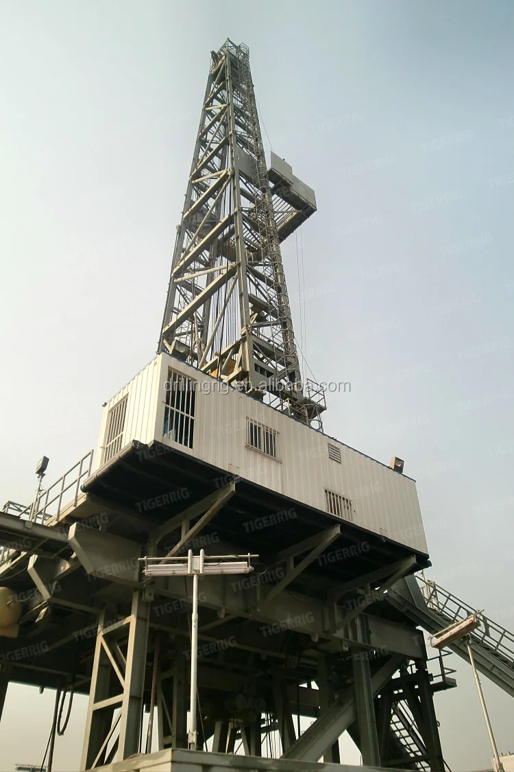 Tiger Rig ZJ70DBS Electric Skid-Mounted Drilling Rig Machine - OEM