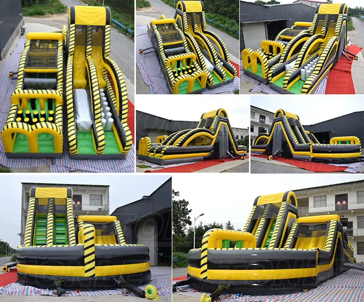 Tonle Toxic Atomic Rush Nuclear Inflatable Obstacle Course