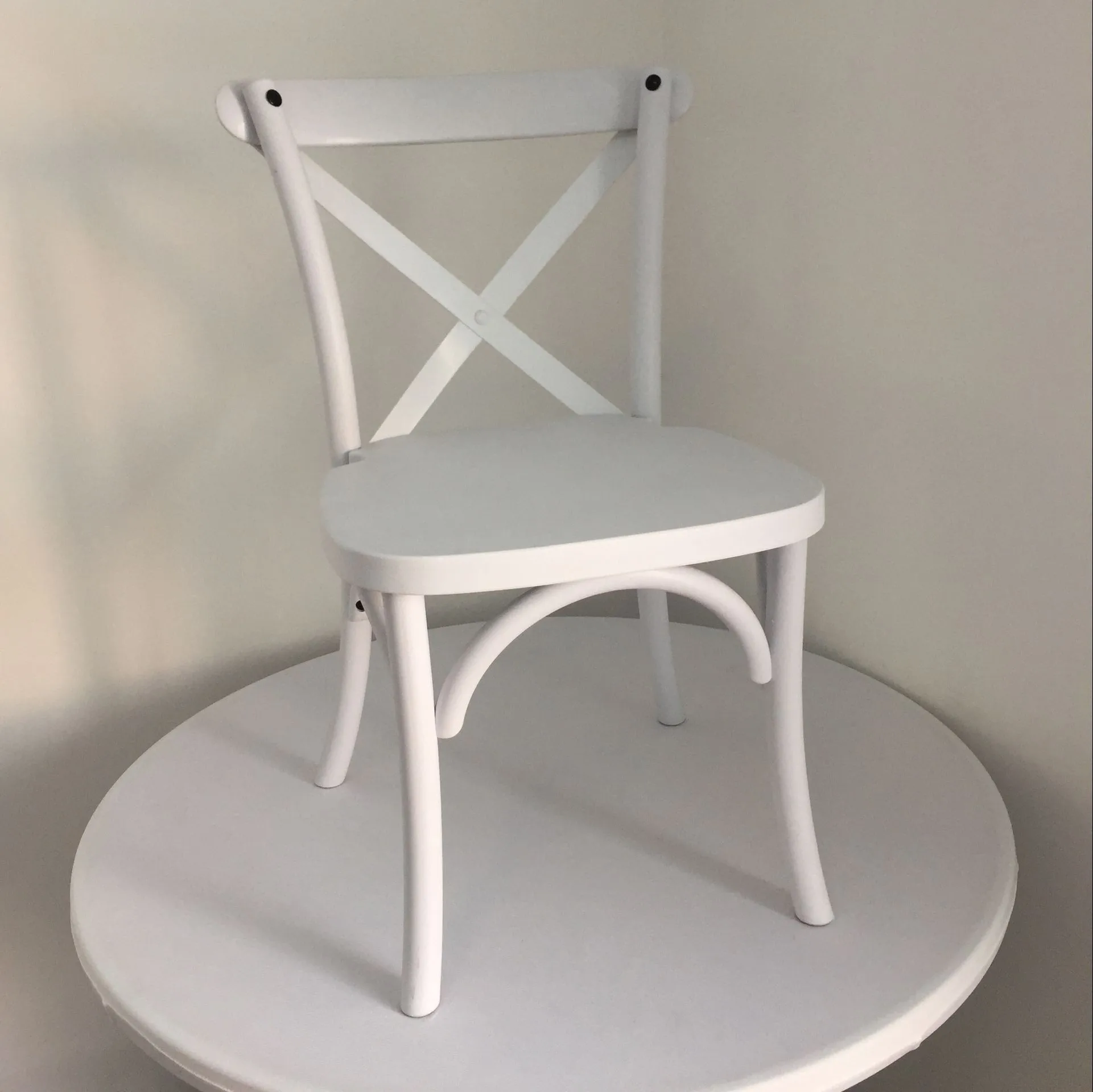 Wholesale Party Rental Equipment Child Cross Back Plastic Chair - Buy ...