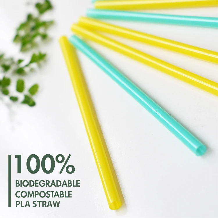 Corn Starch 100% Biodegradable Pla Drinking Straw - Buy Corn Starch ...