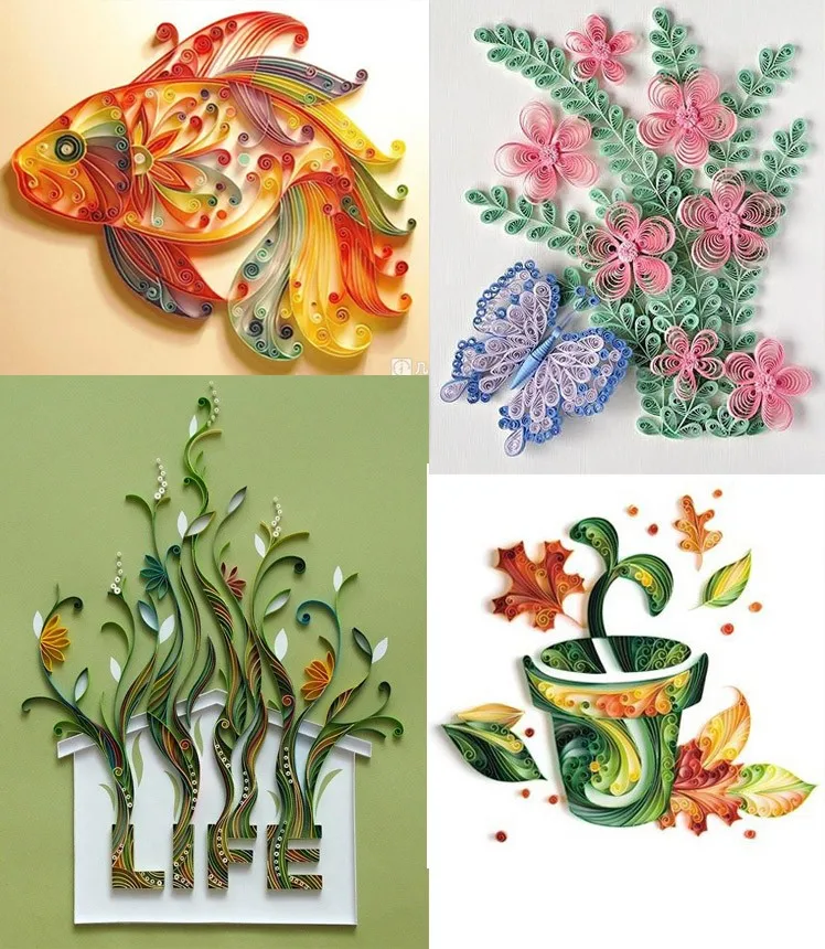 2020 Multi-Functional Paper Quilling Template/diy Craft Tools