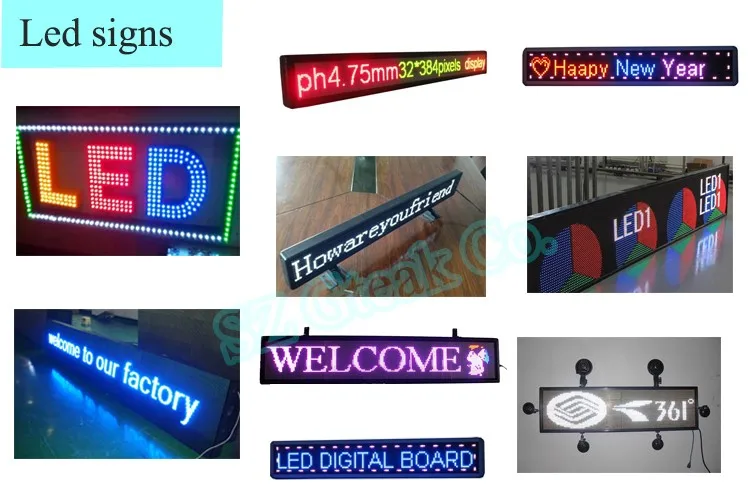 Programmable Electronic LED Sign - Outdoor Banner Display