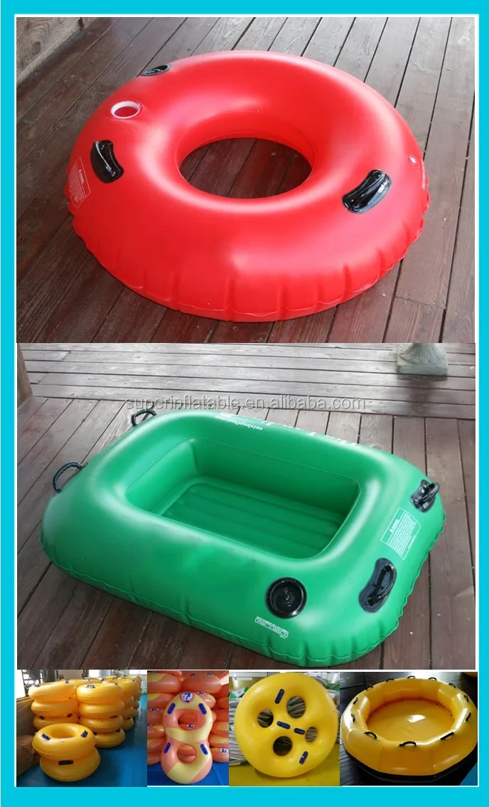 Custom Tarpaulin Durable Water Park Waterpark Inflatable Round Family ...