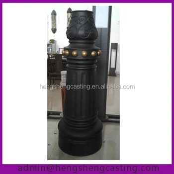 Cast Iron Outdoor Garden Lamp Post Parts - Buy Cast Iron Lamp Post ...