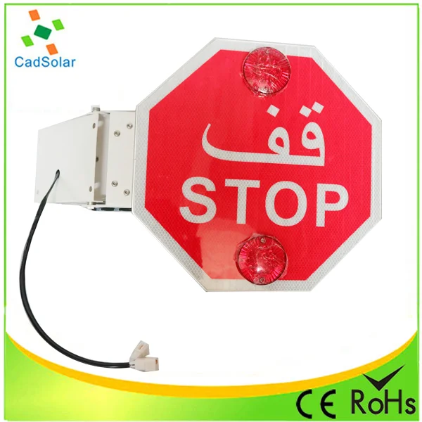 Automatic LED Stop Sign for School Bus Safety