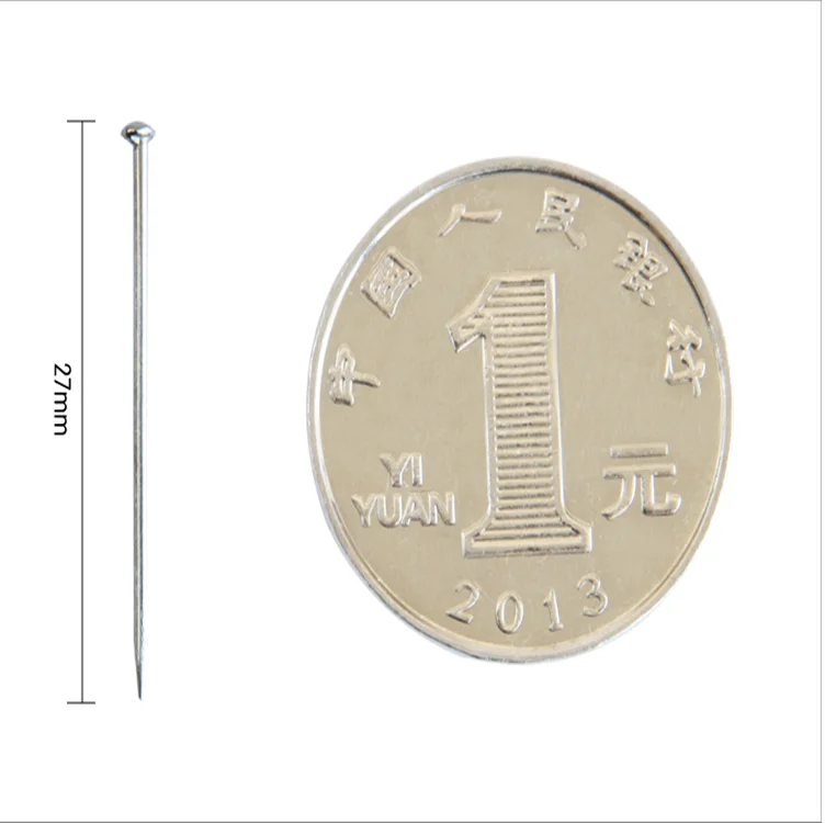 Straight Nickel Plated Office Pins,Stationery Pins - Buy Safety Pins ...