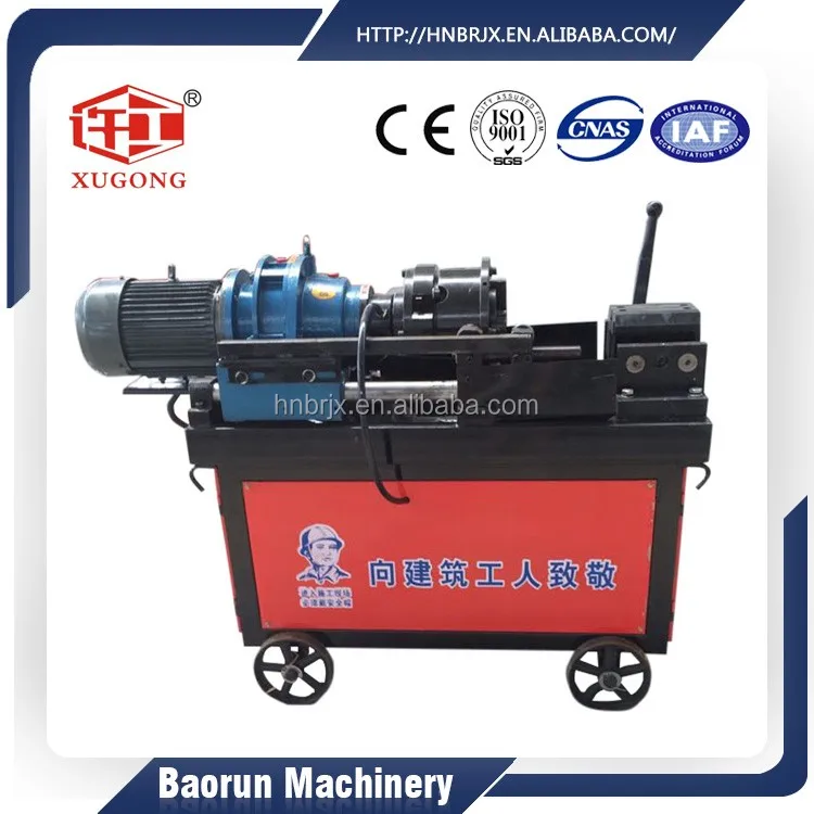 Hydraulic Automatic Thread Rolling Machine - Buy Portable Rebar ...
