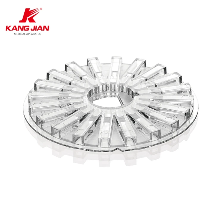 Disposable Plastic Cuvette for Stago Coagulometer with Iron Balls