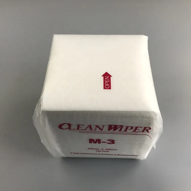 Lint Free Disposable Replaced Bemcot M-3 100% Polyester Cleanroom Clean ...