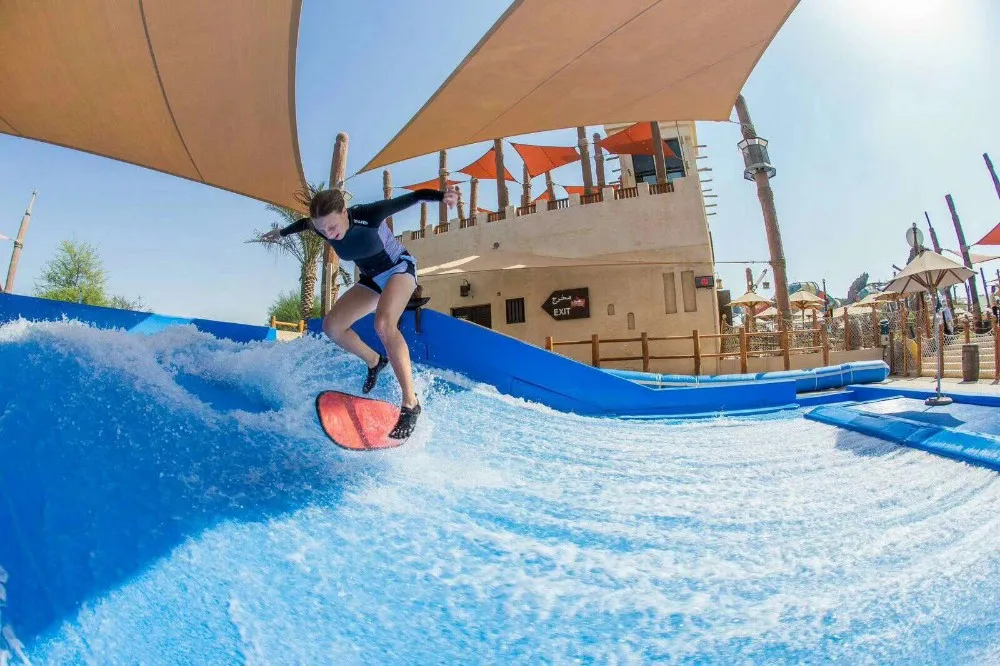 2018 New Hot Sale Surf Simulator Mobile Water Park Steel Frame Surf ...