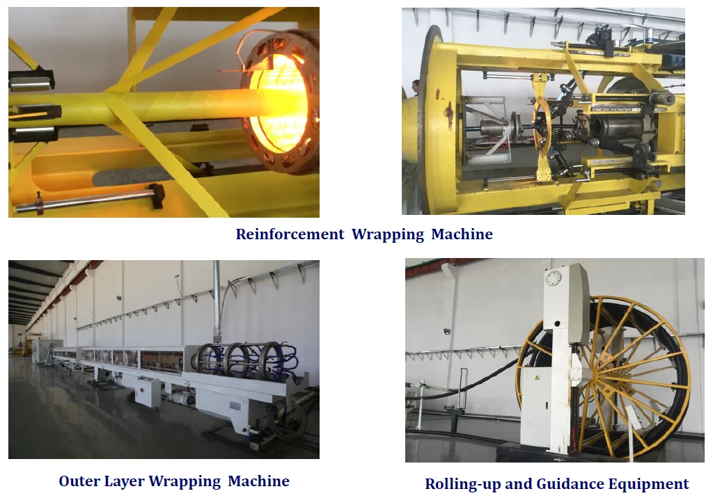 API 15S API 17J Oil and Gas Supply RTP Reinforced Flexible Pipe