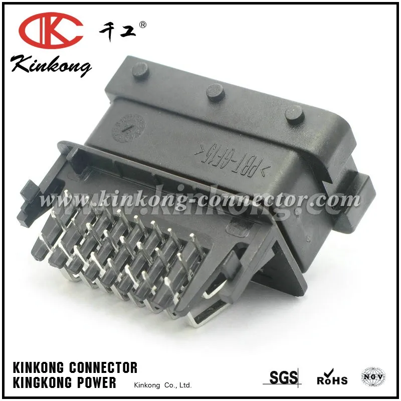24 Pin Fci Male Automotive Pinhead Pcb Ecu Connector - Buy 24 Pin ...