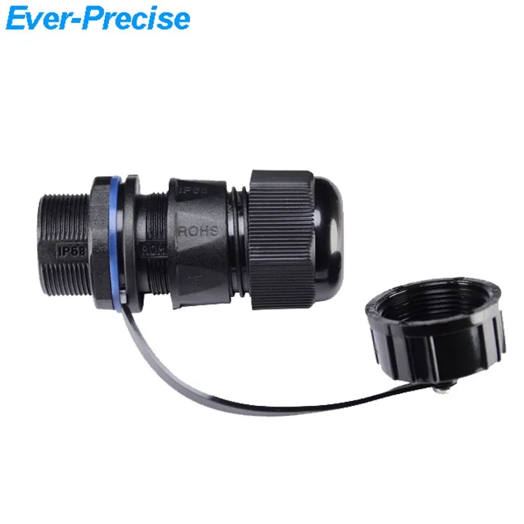 M20 Rj11 Waterproof Connector With Dust Cap 6p6c Rj25 - Buy Rj11 ...