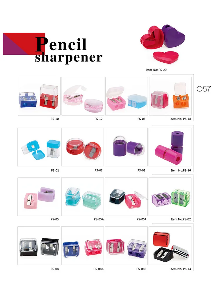 Two Holes Adjustable Cosmetic Eyebrow Custom Pencil Sharpener Private ...