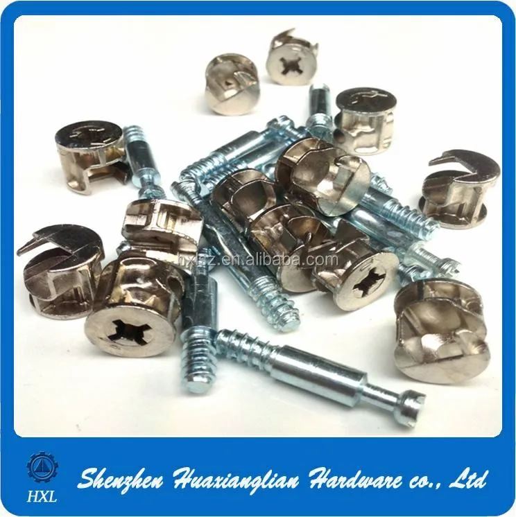 China Furniture Cam Lock Fasteners Supply Different Furniture Screw ...