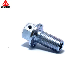 Hex Flanged Hollow Bolt With Internal Thread - Buy Hex Flanged Bolt ...