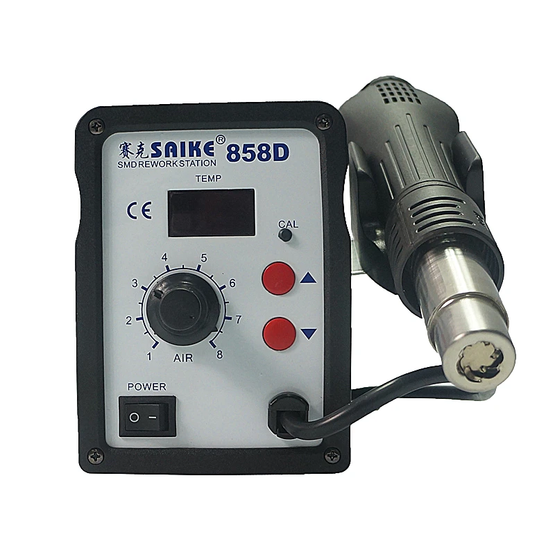858d Led Digital Esd Lead Free Soldering Station Hot Air Heat Gun For ...