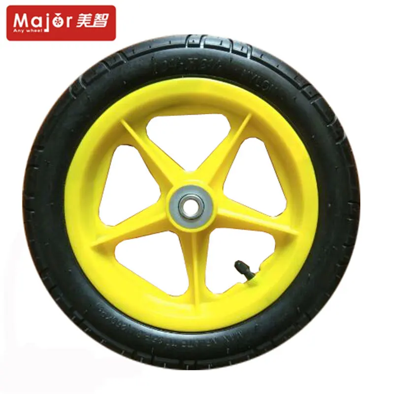 12 Inch Stroller Pneumatic Rubber Wheels With Plastic Rim - Buy 12 Inch ...