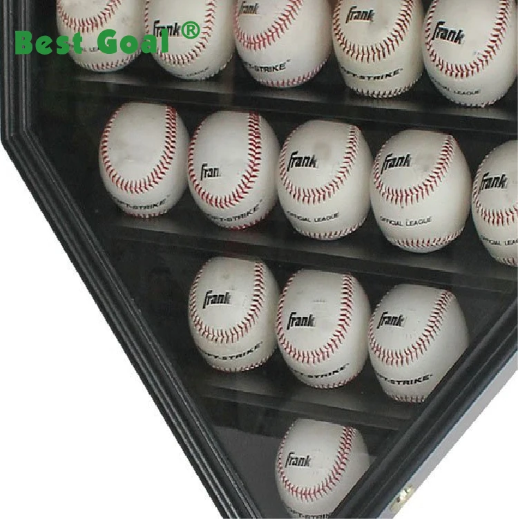 12 Baseball Display Case Wall Cabinet Shadow Box - Buy Wall Frame ...