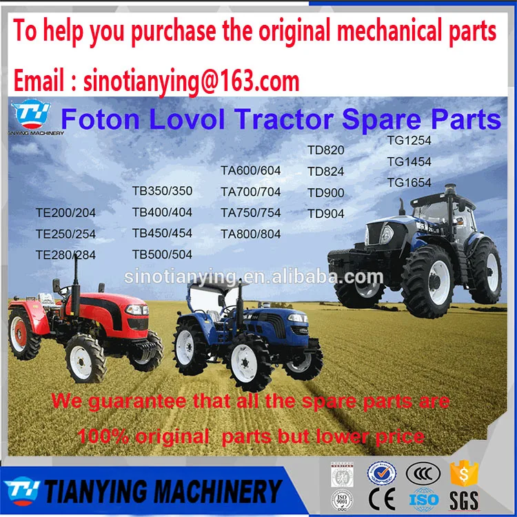 Worldwide Sales Of Chinese Tractor Repair Parts And Components - Buy ...