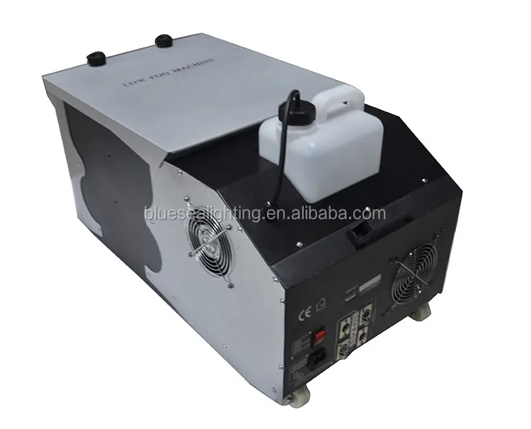3000W DMX Ground Low Large Spray Smoke Fog DJ Party Dry Ice Machine