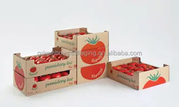 Cardboard Paper Tomato Box For Packaging - Buy Cardboard Paper Tomato ...