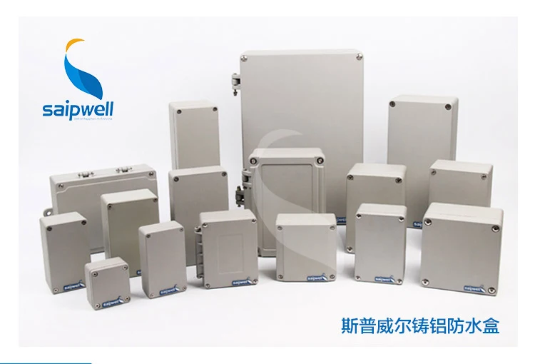 Ip66 Ip67 Waterproof Extruded Aluminium Electronic Enclosure Seal ...