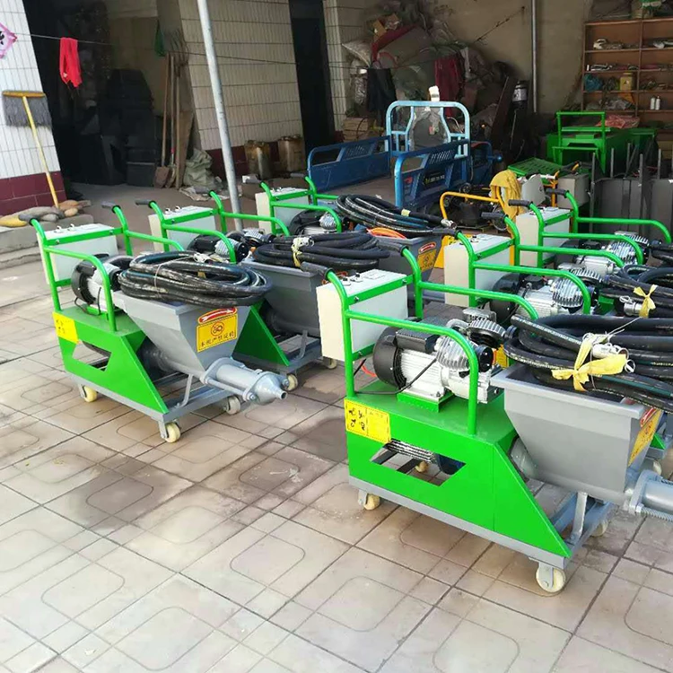 Small Construction Machinery Screw Cement Grout Pump /cement Mortar ...