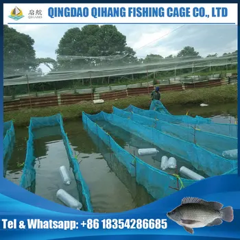 Tilapia Hapa Net For Baby Fish Breeding In The Pond - Buy Hapa Net,Fish ...