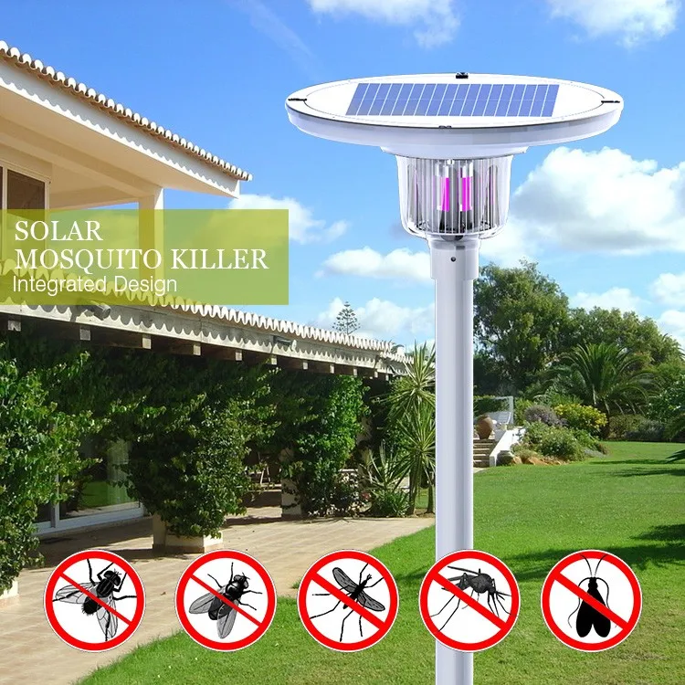 Outdoor Solar Mosquito Killer Lamp With Led Lighting Solar Garden Led ...
