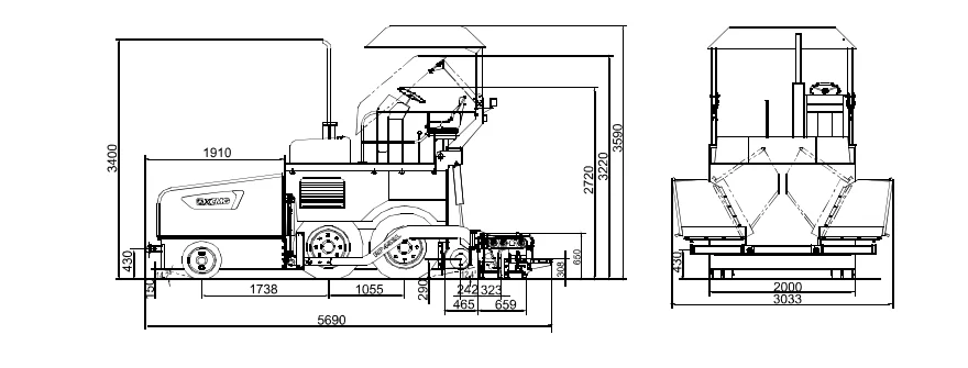 High Quality Asphalt Paver Parts Rp452l Used Asphalt Pavers - Buy Used ...