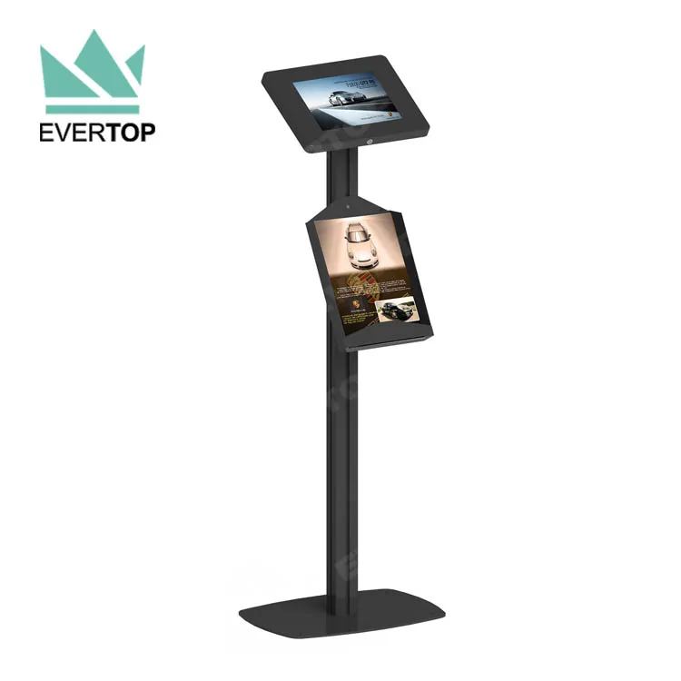 Lsf05-c Vesa Mount Secure Android Kiosk Touch Screen Stand,Lockable ...