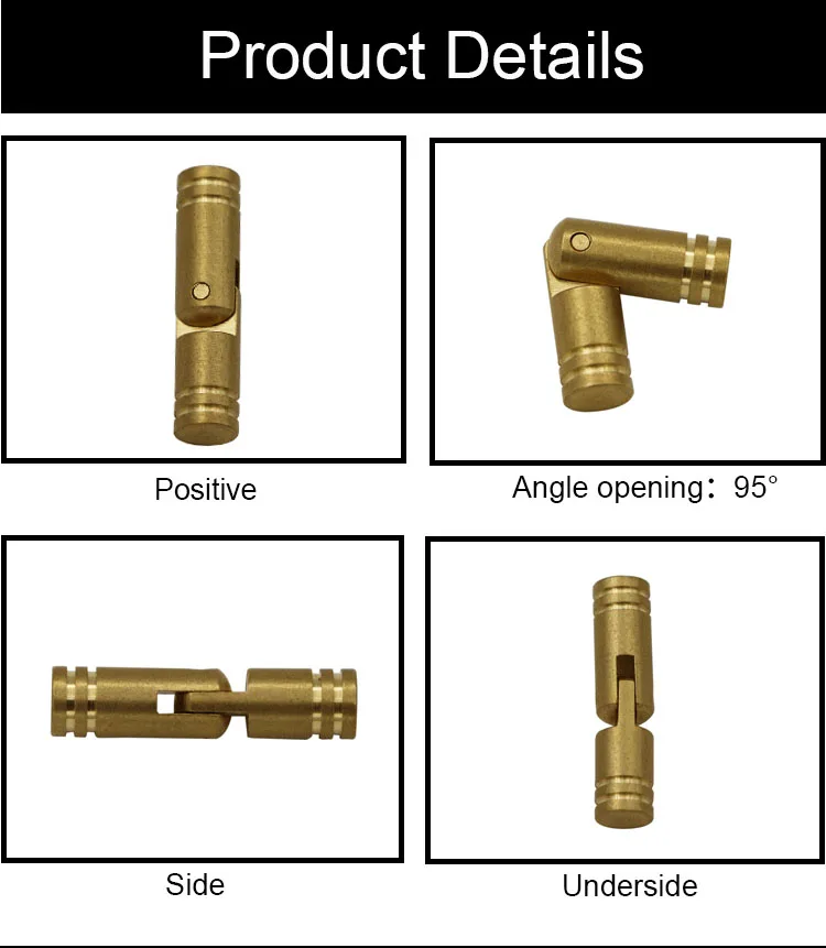 High Quality Custom Metal Cylinder Hinge For Wooden Case - Buy High ...